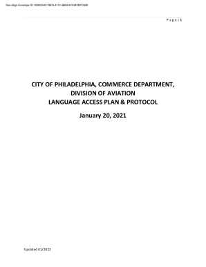 Fillable Online department of aviation fiscal year 2024 budget ...