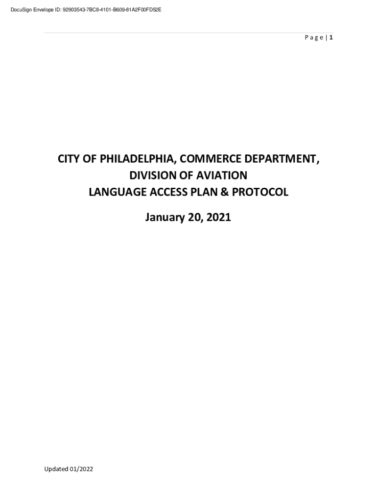 Fillable Online department of aviation fiscal year 2024 budget ...