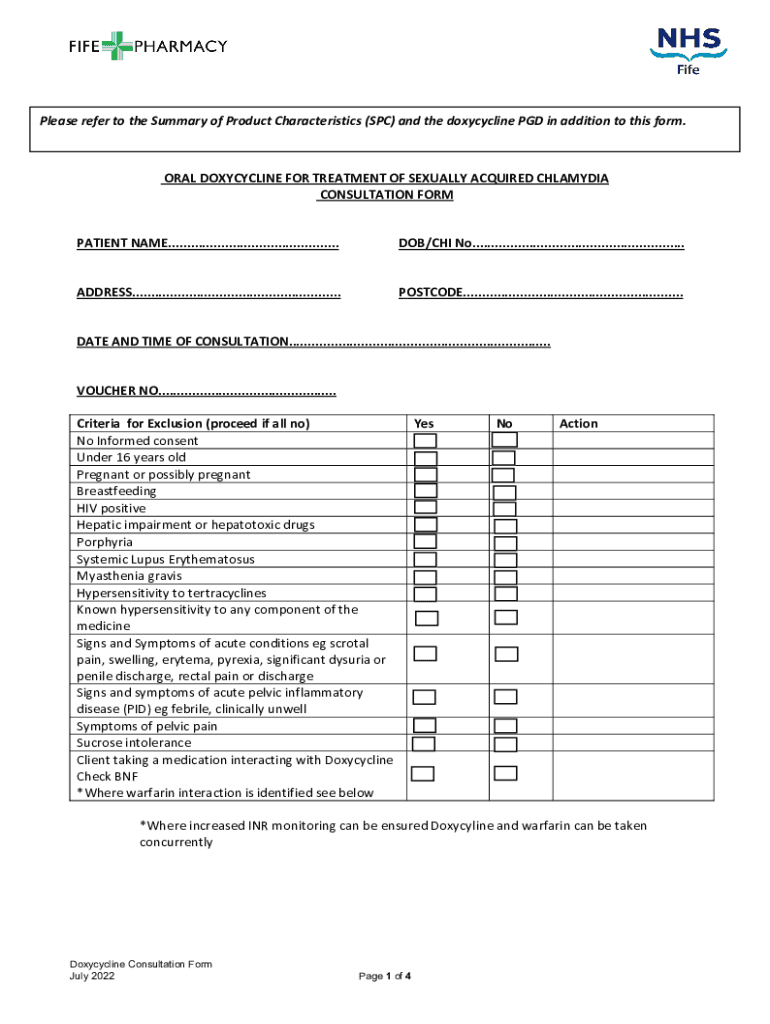 Fillable Online chlamydia-service-pharmacist-consultation-form-final-1 ...