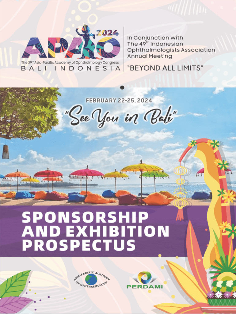 Fillable Online Celebrating Everything YO at 2023 APAO Congress in ...