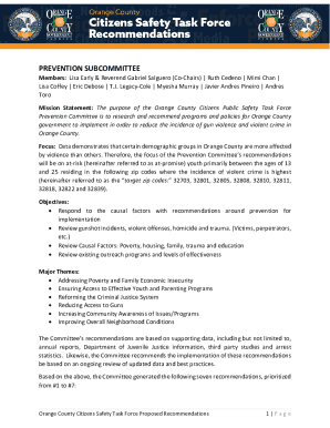 Fillable Online Orange County Citizens Safety Task Force ...