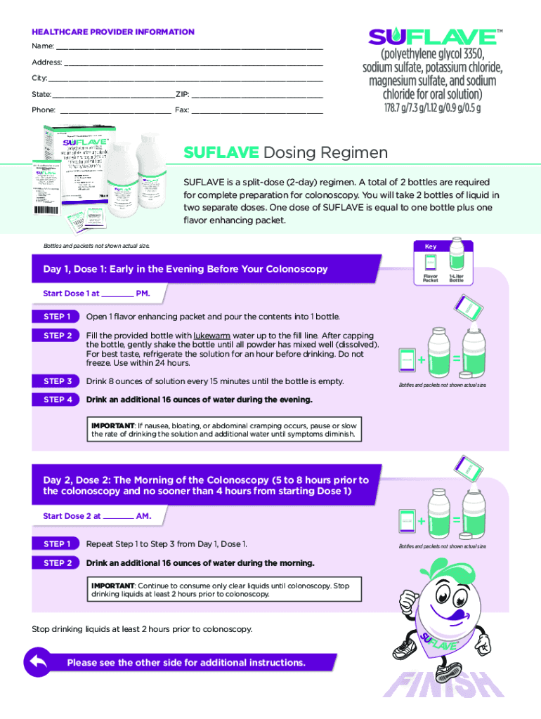 Fillable Online How to Prep for Your Colonoscopy Fax Email Print ...