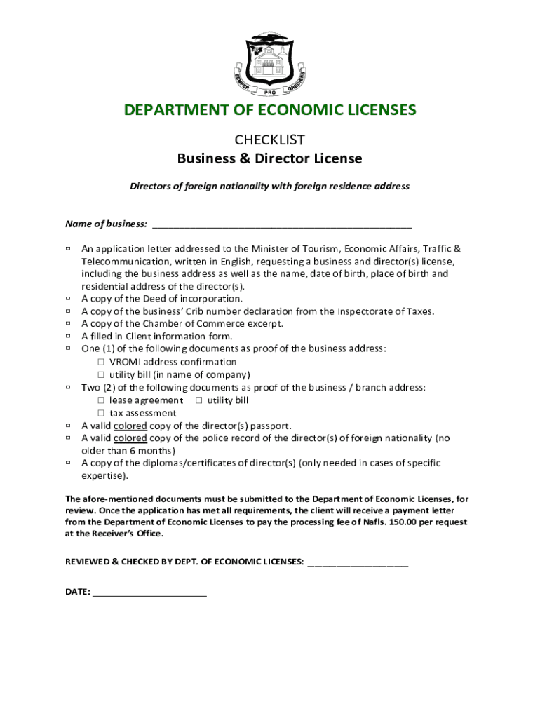 Fillable Online Business Licence Authorization Letter for ...