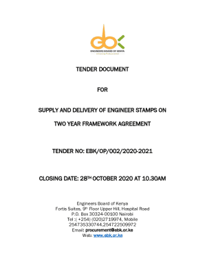 Fillable Online Tender Document for Registration of Suppliers & ... Fax ...