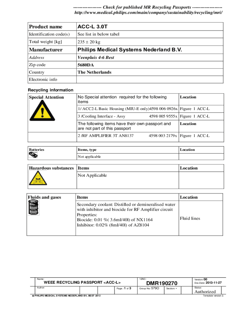 Fillable Online ACC-L 3 Fax Email Print - pdfFiller