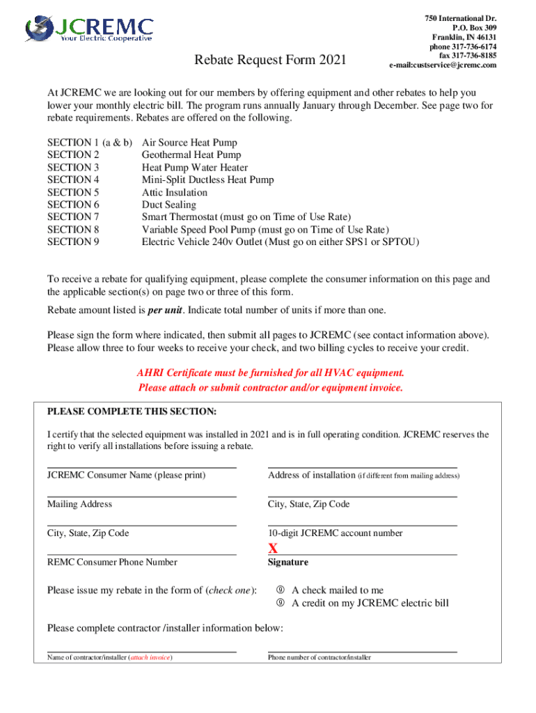 Fillable Online Jcremc Fiber, Member-owned rural electric distribution ...