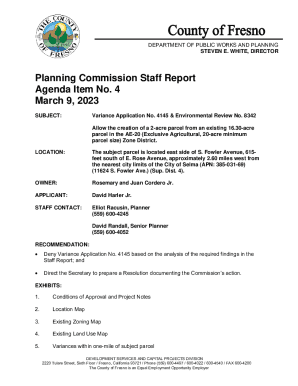 Fillable Online Planning Commission Staff Report Agenda Item No. 4 ...