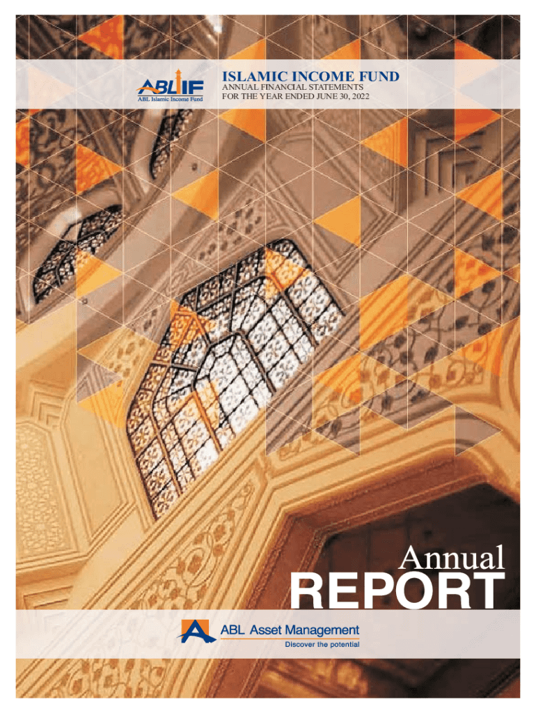 Fillable Online islamic money market fund annual report for the ...