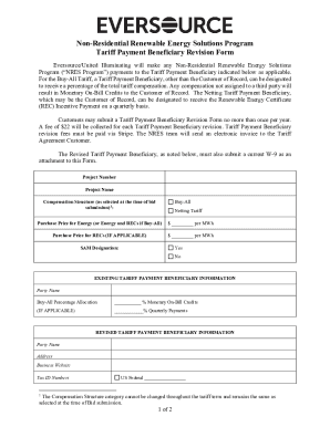 Fillable Online nres-payment-beneficiary-revision-form. ... Fax Email ...