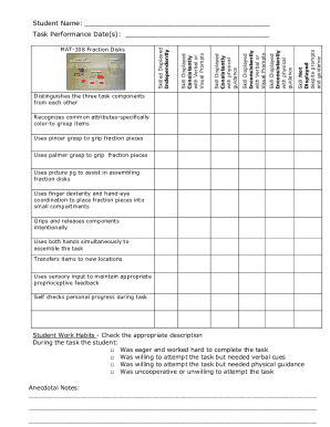 Fillable Online ASM-308 Rubric Fax Email Print - pdfFiller