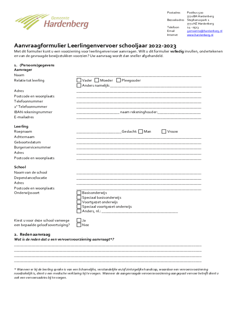 Invulbaar Online Wilt u dit formulier volledig invullen, ondertekenen ...