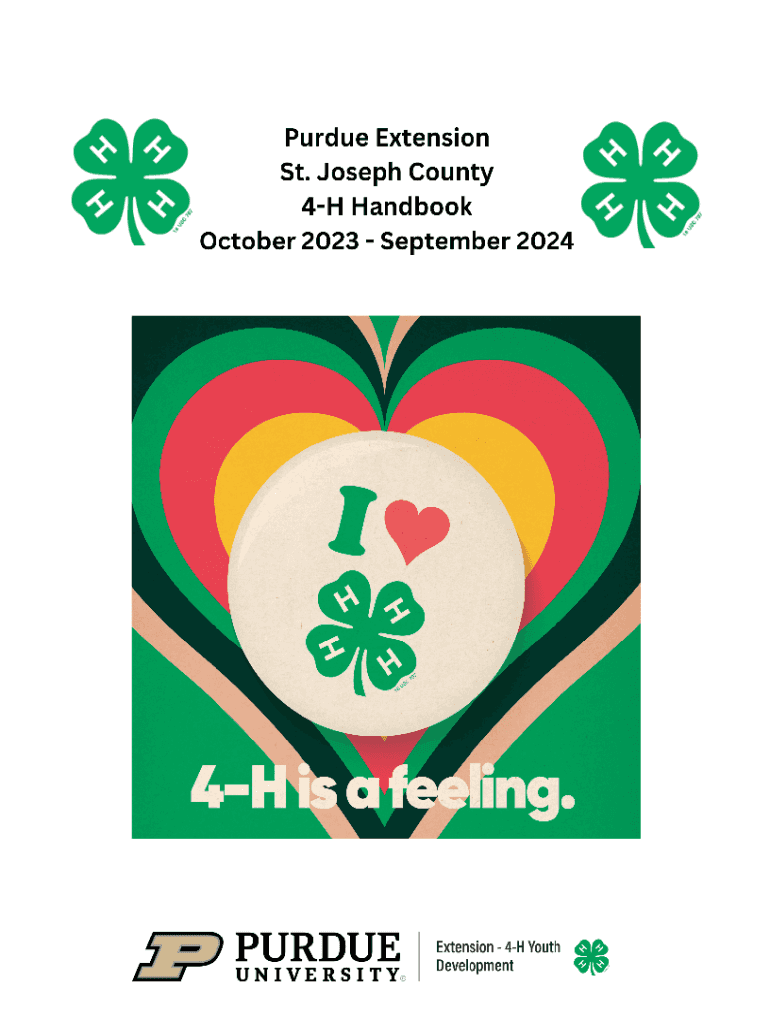 Fillable Online extension purdue 4-H - Purdue Extension Fax Email Print - pdfFiller