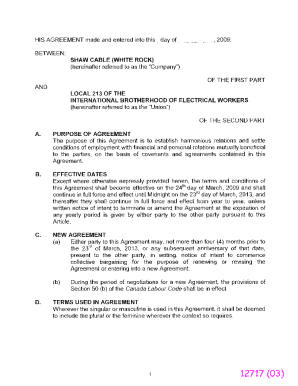 Fillable Online HIS AGREEMENT made and entered into this day of Fax Email Print - pdfFiller