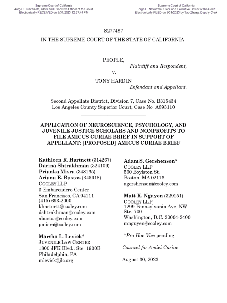 Fillable Online Hardin Amicus Brief (CA Supreme Court)(286090876.6 ...
