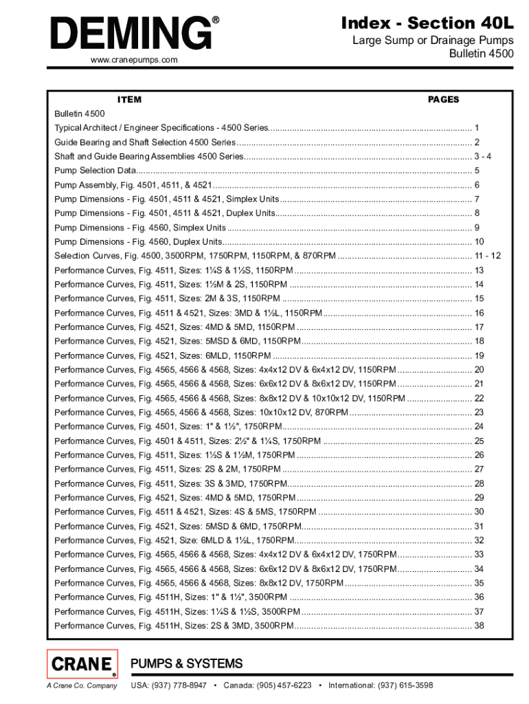 Fillable Online Typical Architect/Engineers Specifications Series: 4500 Fax Email Print - pdfFiller