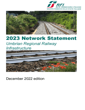 Fillable Online Network Statement Common Structure and Implementation ...