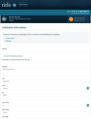 Fillable Online Pathways to Teaching - Title II Fax Email Print - pdfFiller
