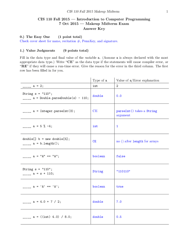 Fillable Online CIS-110 Midterm Flashcards Fax Email Print - pdfFiller