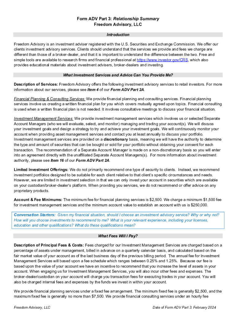 Fillable Online Disclosure Document: The Key Elements of SEC Form ...