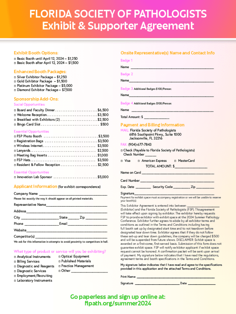 Fillable Online SUMMER ANATOMIC PATHOLOGY CONFERENCE Fax Email Print - pdfFiller