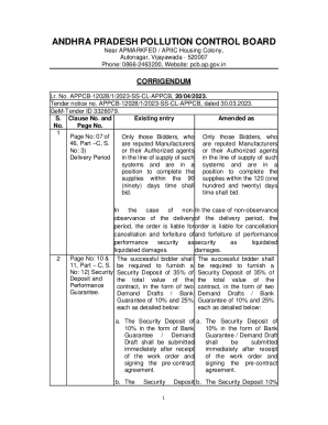 Fillable Online ANDHRA PRADESH POLLUTION CONTROL BOARD Dr. ... Fax ...