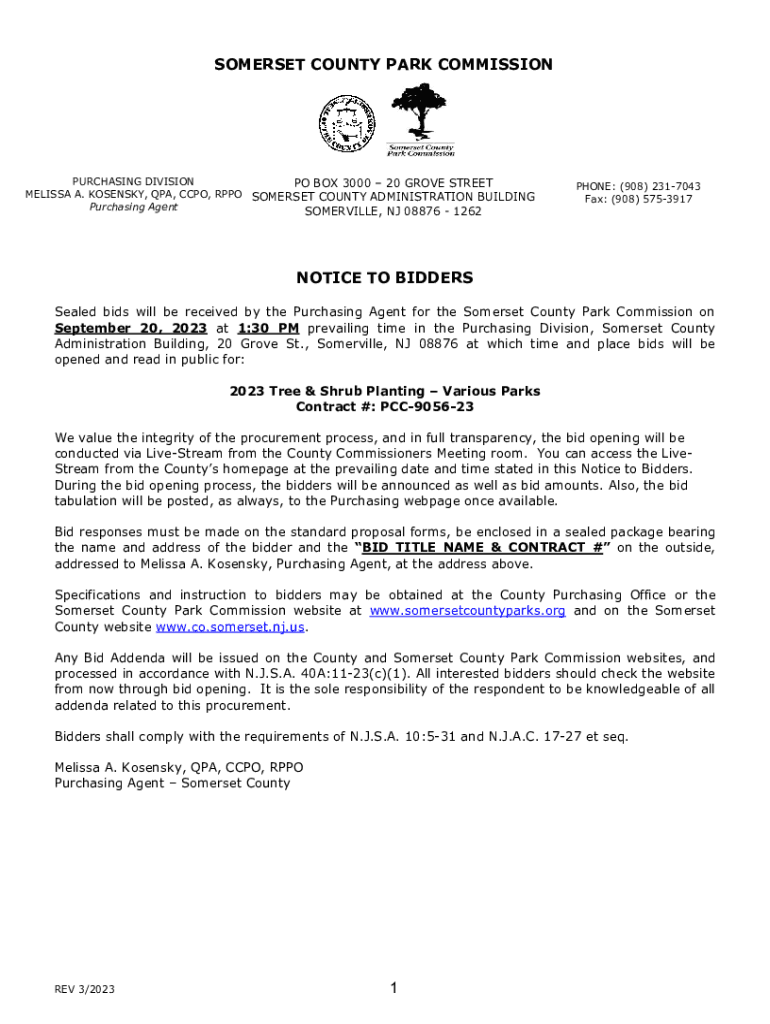 Fillable Online Somerset County Park Commission Universal Volunteer ...