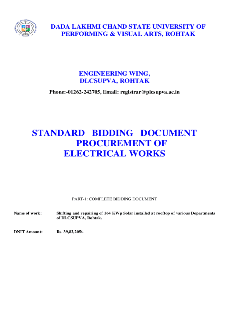 Fillable Online PERFORMING & VISUAL ARTS, ROHTAK Fax Email Print ...