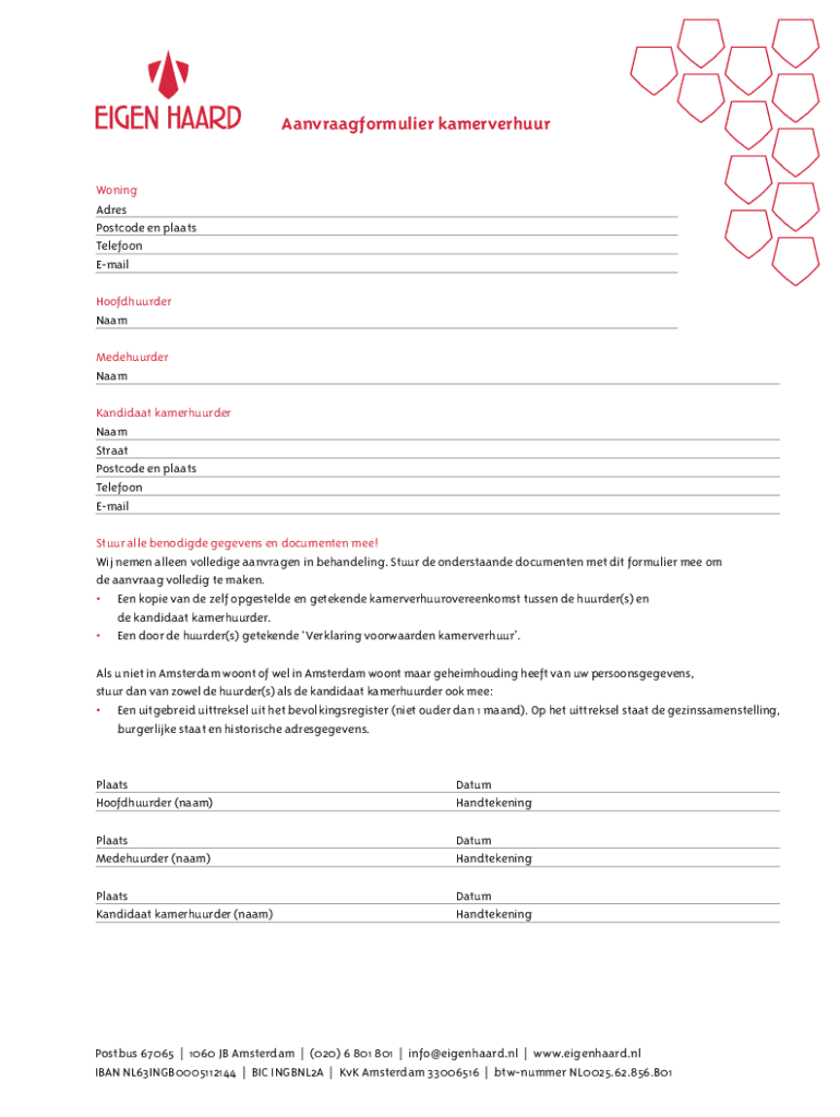 Invulbaar Online Stuur alle benodigde gegevens en documenten mee ...