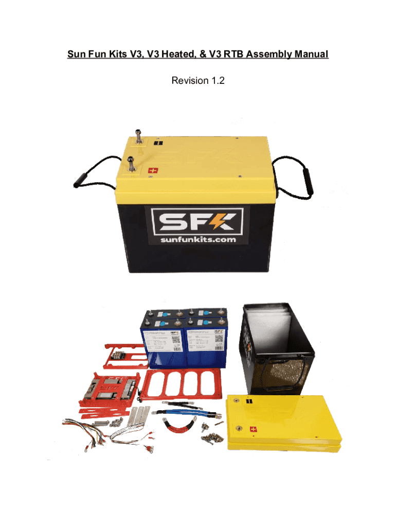 Fillable Online Sun Fun Kit V3 Manual 1.2 Fax Email Print - pdfFiller