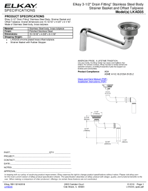 Fillable Online Xlerator Hand Dryers Specification Sheet Fax Email ...