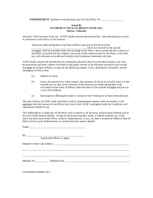 Endorsements: 2041-06 Instructions Doc Template | pdfFiller