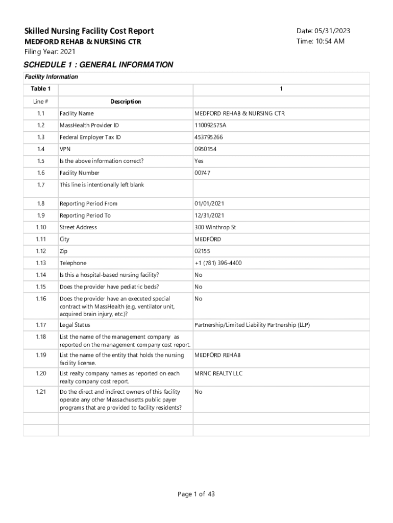 Fillable Online A Look at Nursing Facility Characteristics Between 2015 ... Fax Email Print ...