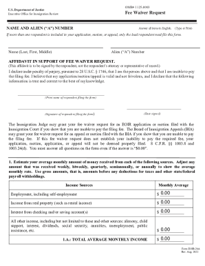 Fillable Online Updated Form EOIR 26 Fax Email Print - pdfFiller