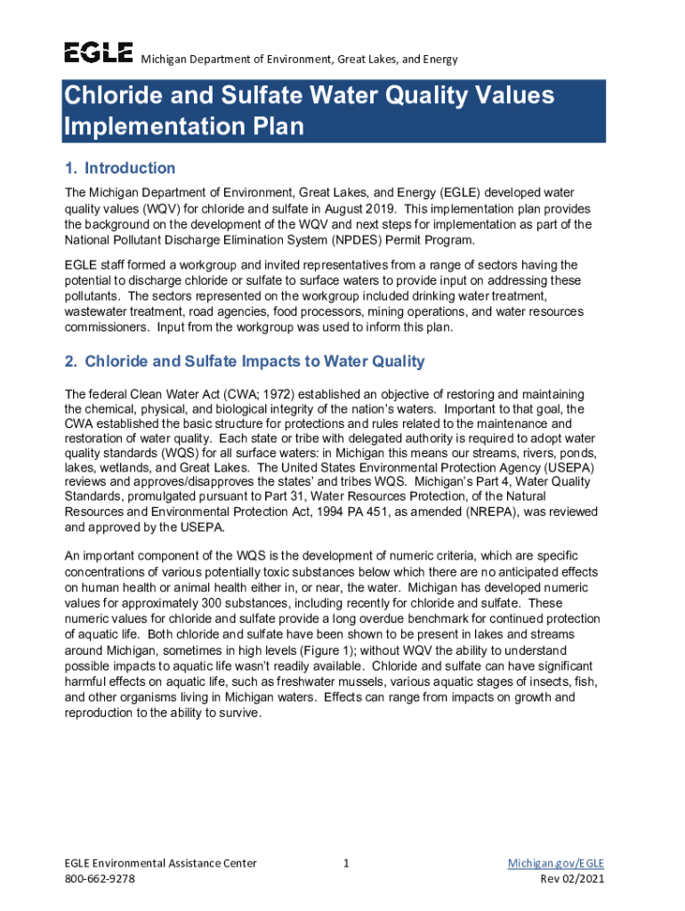 Fillable Online Water Quality Guidance for the Great Lakes System Fax Email Print - pdfFiller