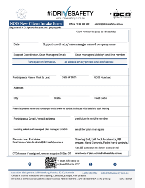 Fillable Online ndis-Client-intake-Form.pdf Fax Email Print - pdfFiller