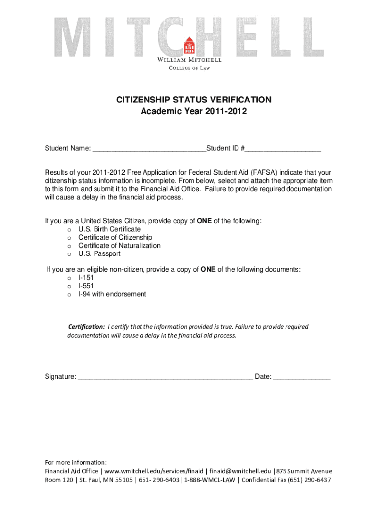 Fillable Online Citizenship Status Verification.doc Fax Email Print ...