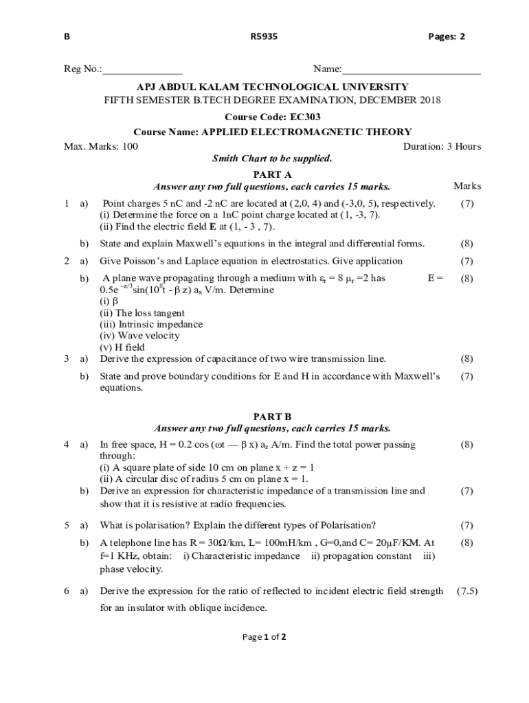 Fillable Online Course Code: EC303 Fax Email Print - pdfFiller