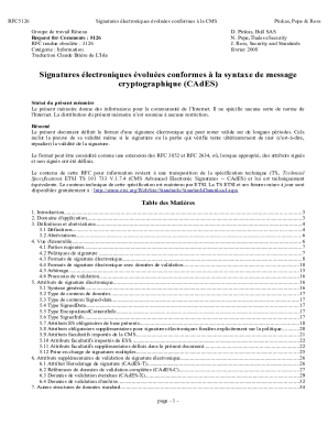 Remplissable En Ligne RFC 5126: CMS Advanced Electronic Signatures ...
