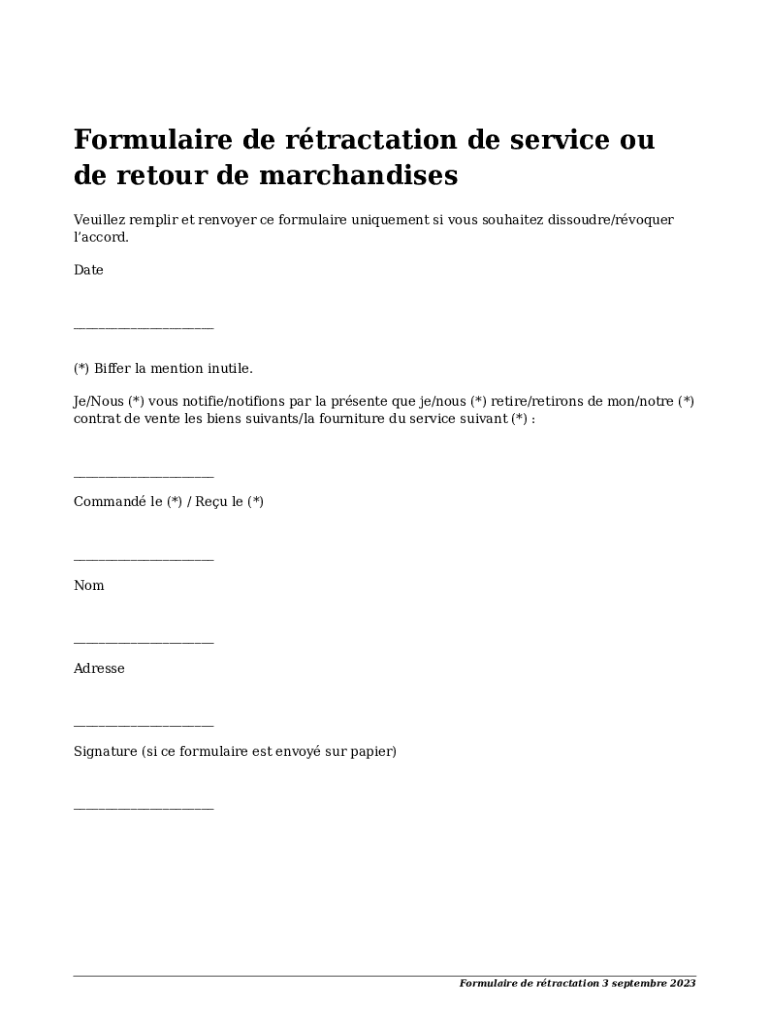 Remplissable En Ligne - Fax Email Imprimer - pdfFiller