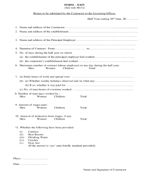 Fillable Online FORM XXIV Fax Email Print - pdfFiller