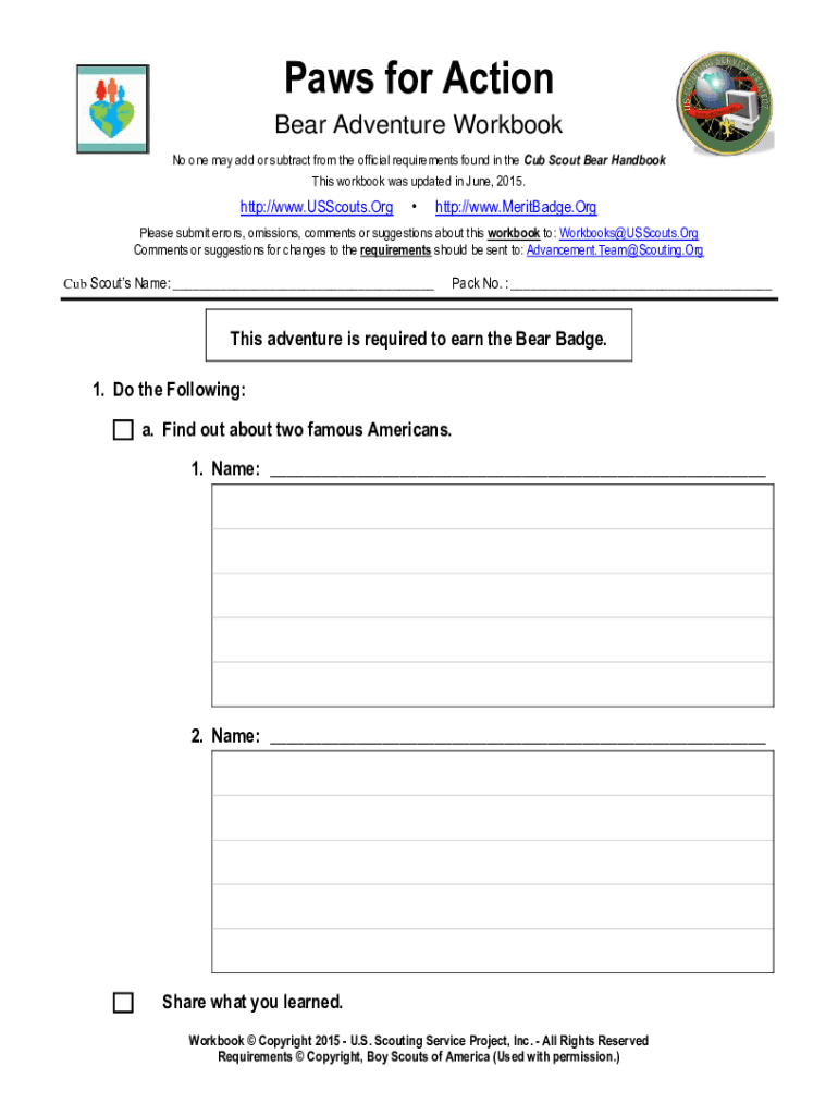 Fillable Online Cub-Scout-Bear-Handbook-Boy-Scouts-of-America Fax Email ...