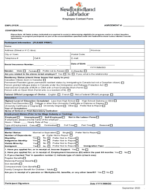 Fillable Online How To: Create an Employee Contact Form Fax Email Print ...