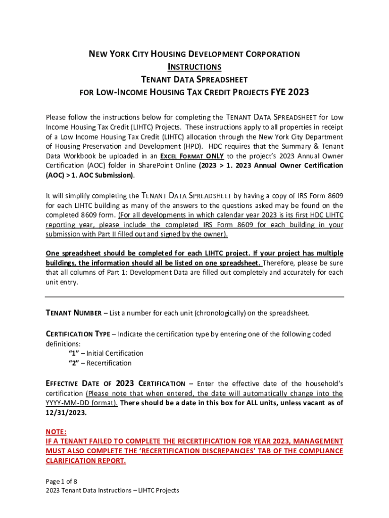 Fillable Online Low-Income Housing Tax Credit (LIHTC) Data Collection ...