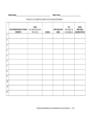 Fillable Online What's in a name? Medication terms: what they mean and ...