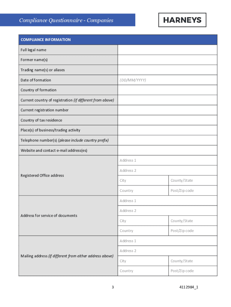 Fillable Online a buyer's guide to due diligence in the BVI Fax Email Print - pdfFiller