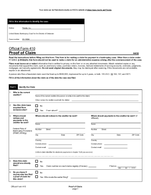 Fillable Online Tricida - Official 410 Form with 503(b)(9)ePOC230126 ...