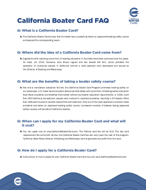Fillable Online FREE CA Boaters Card Course: Free state specific ...