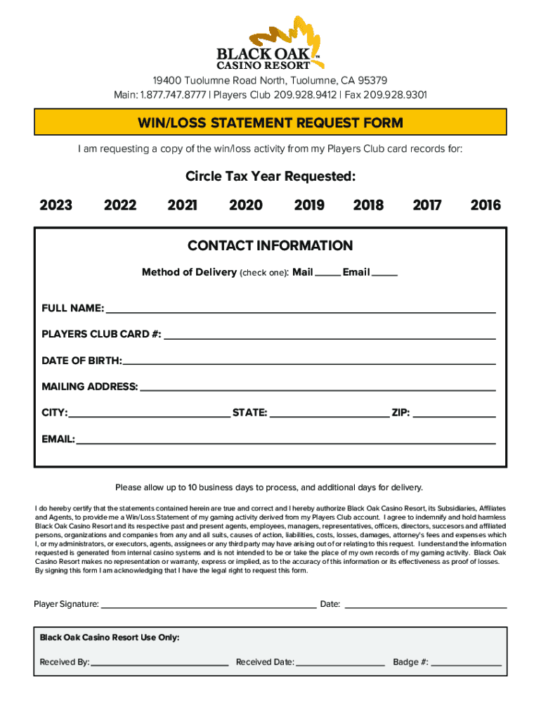 Win-Loss-Statement-2022: Fill out & sign online | DocHub