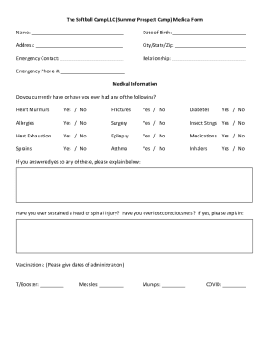 Fillable Online ksu medical form Fax Email Print - pdfFiller