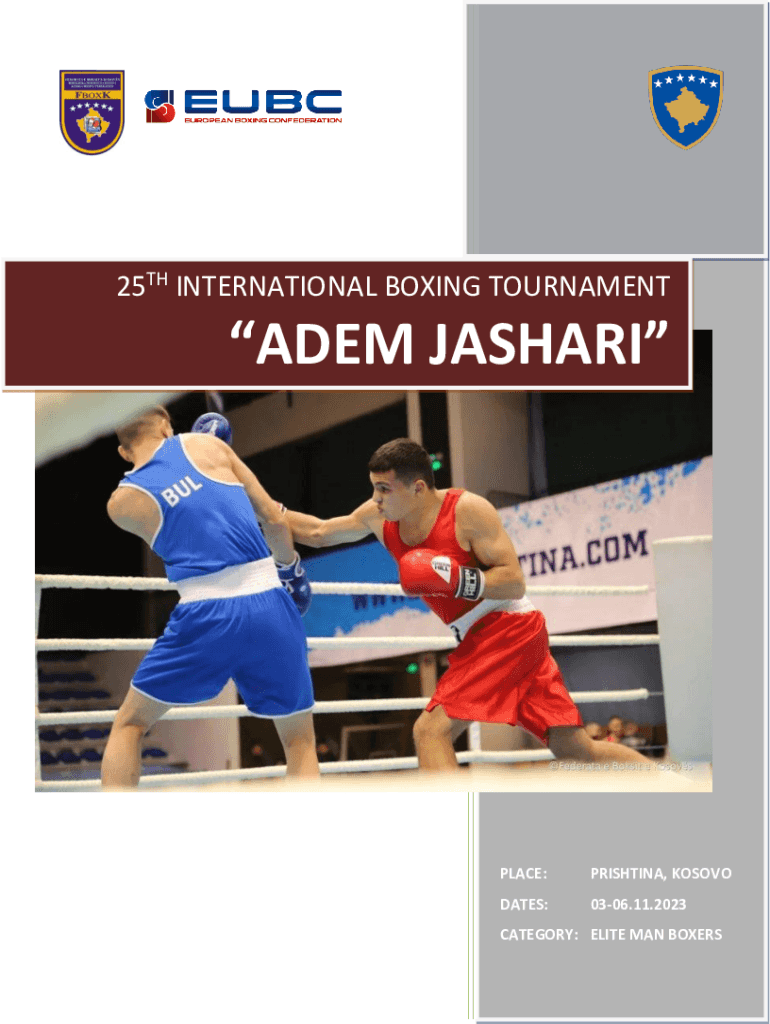 Fillable Online 7th Men's National Boxing Championship at SAI Indoor ...
